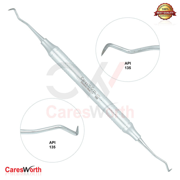 Get Dental Sickle Scaler API 135-Hollow Handle – Precision & Comfort