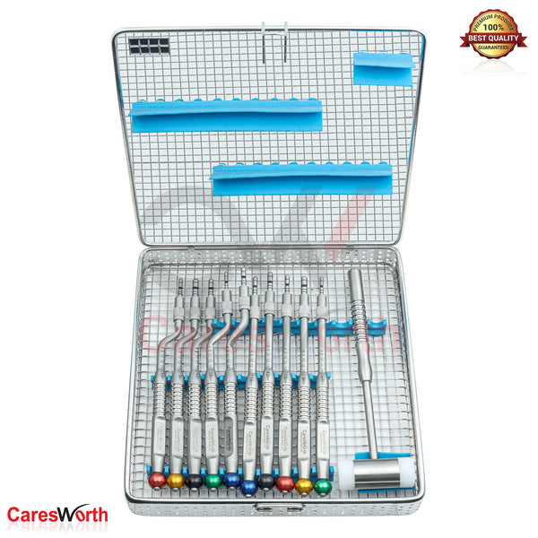 Dental Osteotomes Concave set 11 Pcs