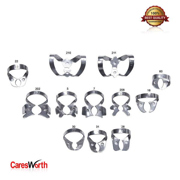 16Pcs Dental Rubber Dam Kit for Professionals of USA & CA