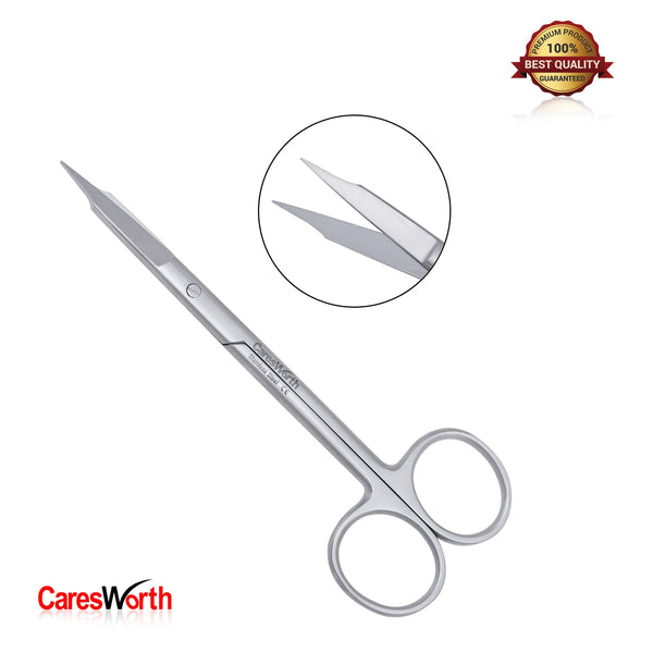 Goldman Fox Scissor Straight , Dental and Surgical Scissor - 13CM